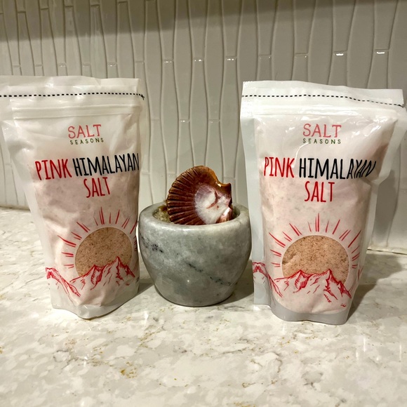 salt seasons | Dining | 2 Bags X Salt Seasons Pink Himalayan Sea Salt ...